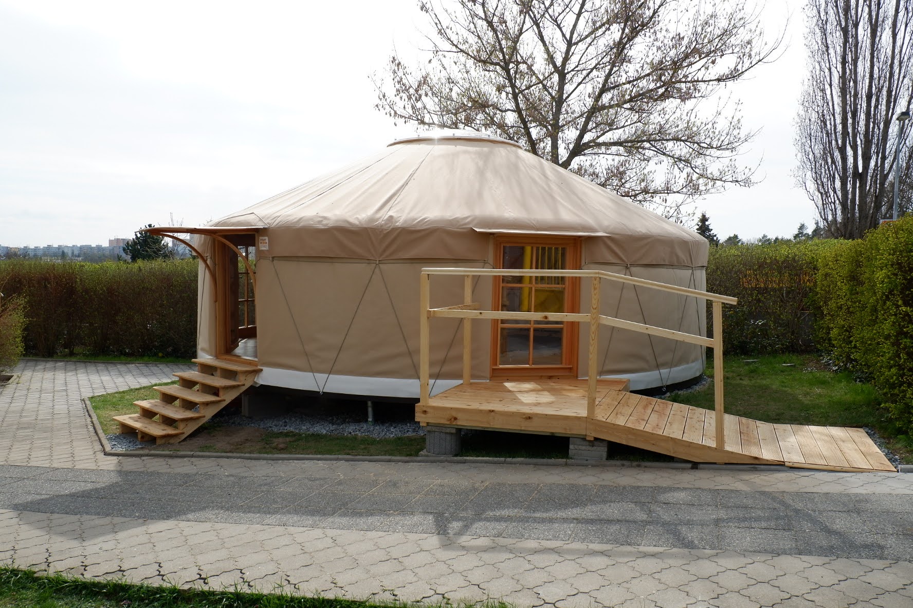 Jurty TENT WOOD - 7 velikostí, mnoho variant